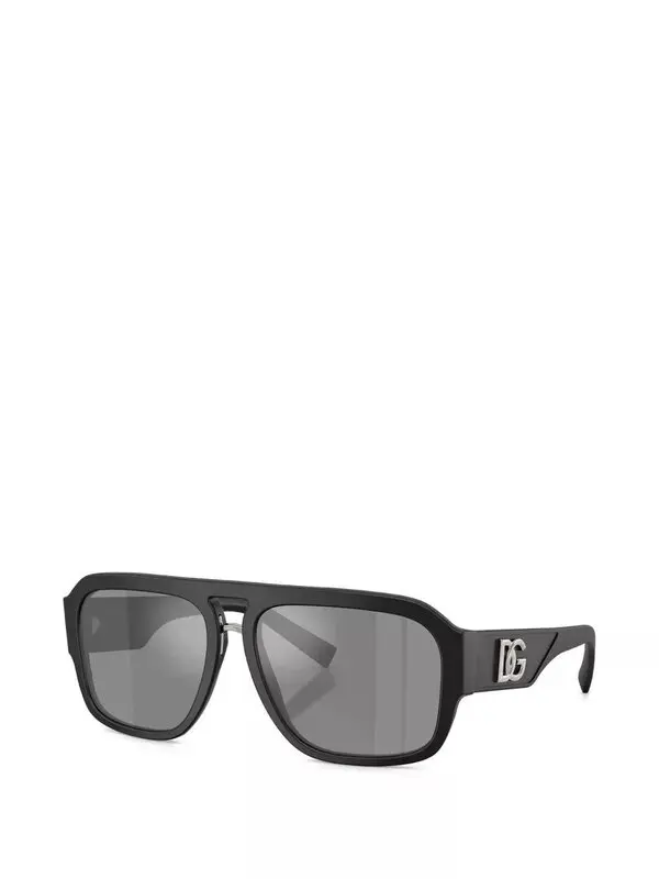 Dolce & Gabbana Matte Pilot Sunglasses