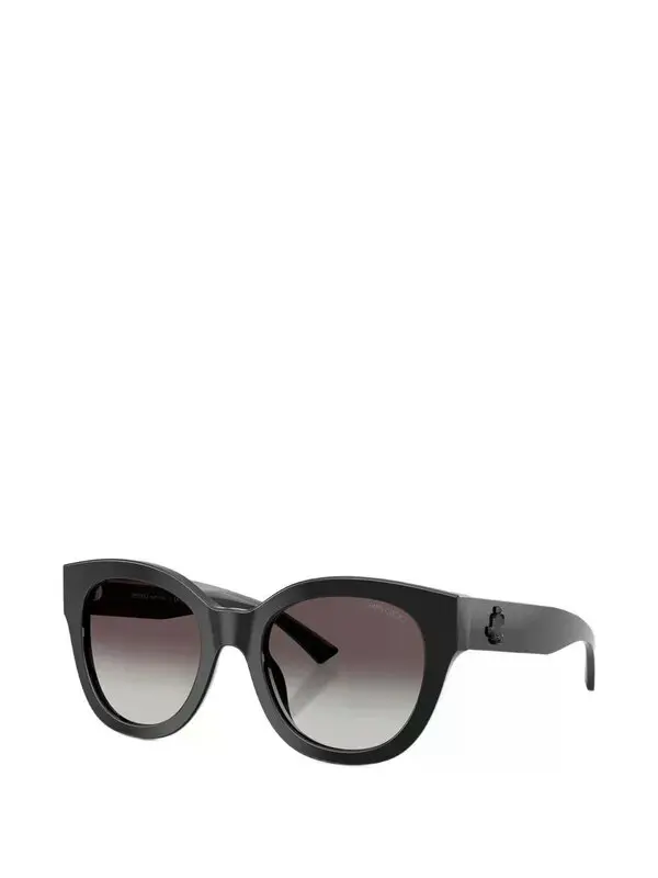 JIMMY CHOO Oval Frame Sunglasses