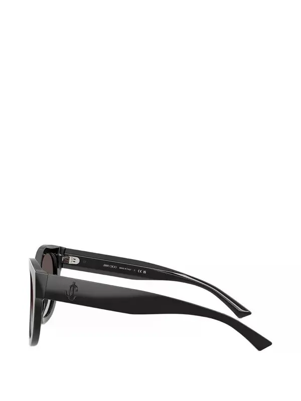 JIMMY CHOO Oval Frame Sunglasses