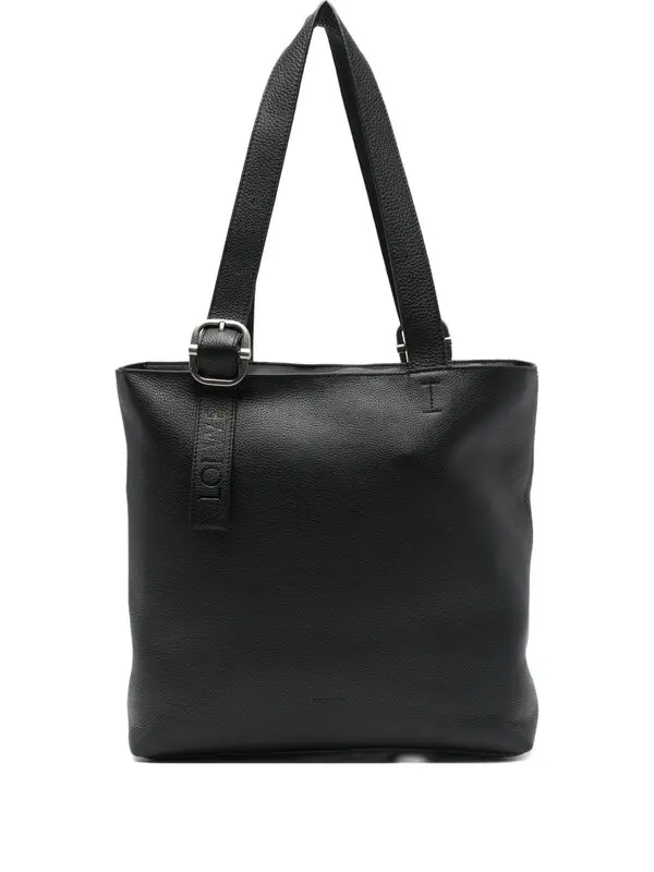Loewe Loop Zipped Leather Tote - Multicolor