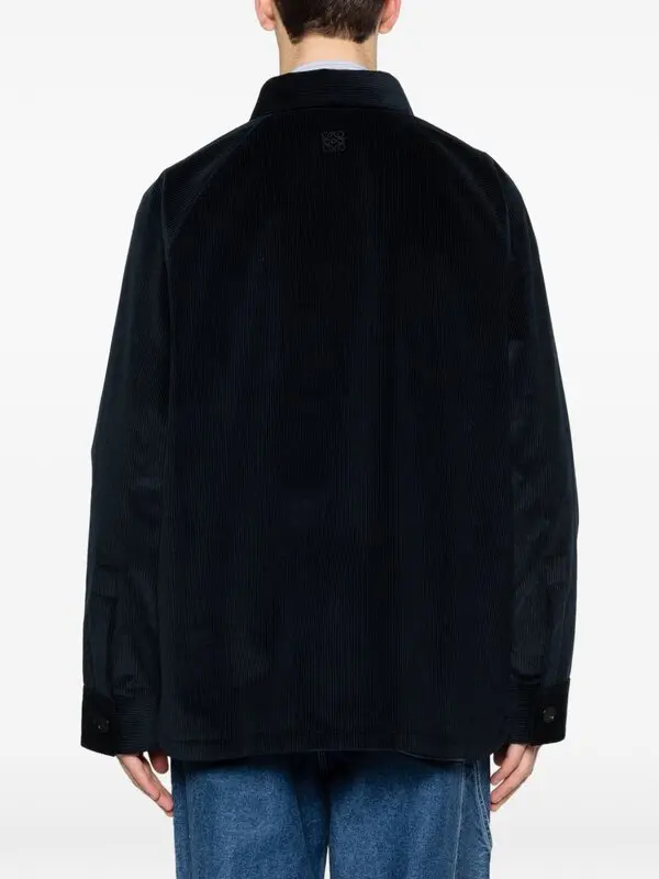Loewe Knitted Cotton Overshirt - Multicolor
