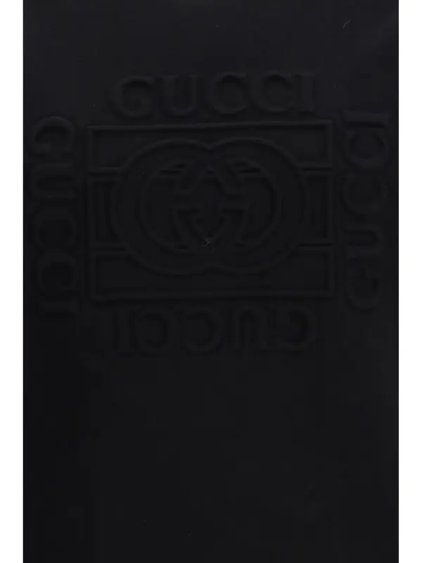 Gucci Cotton Sweatshirt With Raised Logo