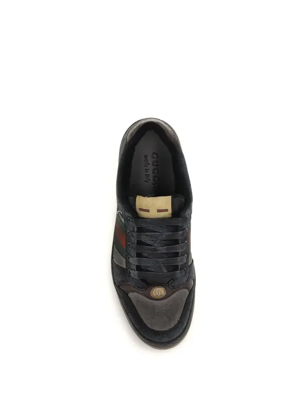 Gucci Screener Sneakers - Black