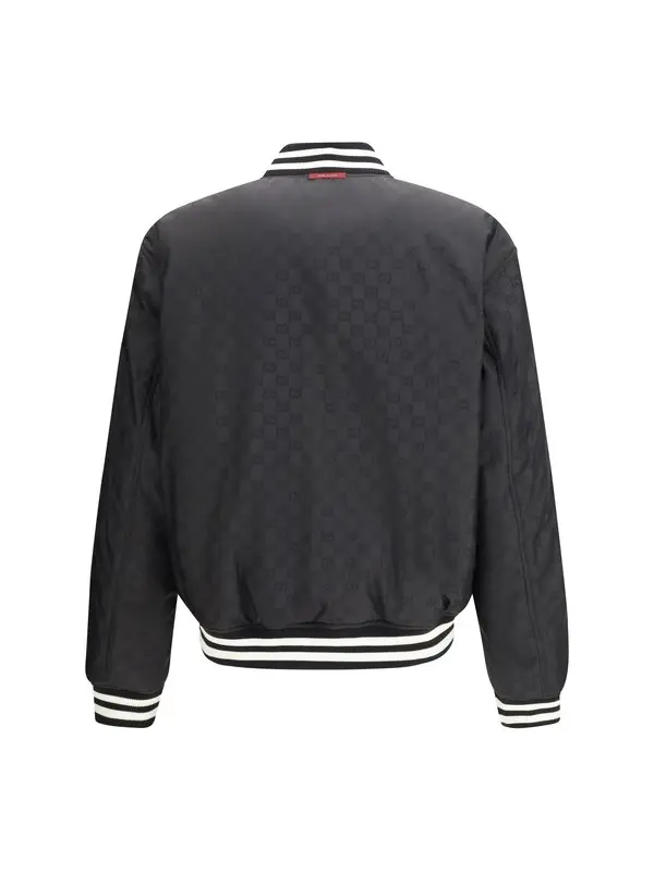 Gucci Gg Supreme Reversible Bomber Jacket