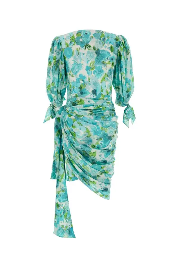 Chloé Printed Silk Dress