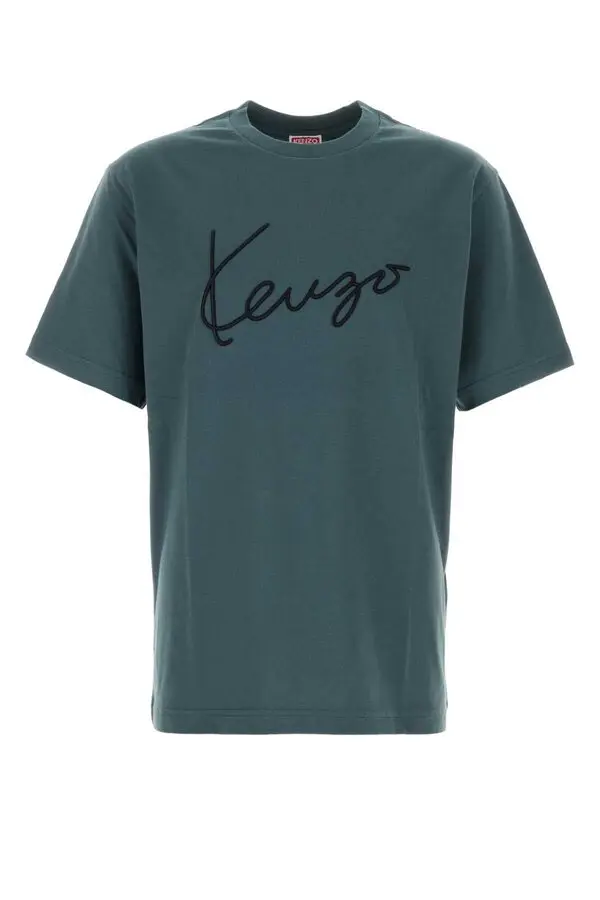 Kenzo Air Force Cotton T-shirt - Blue