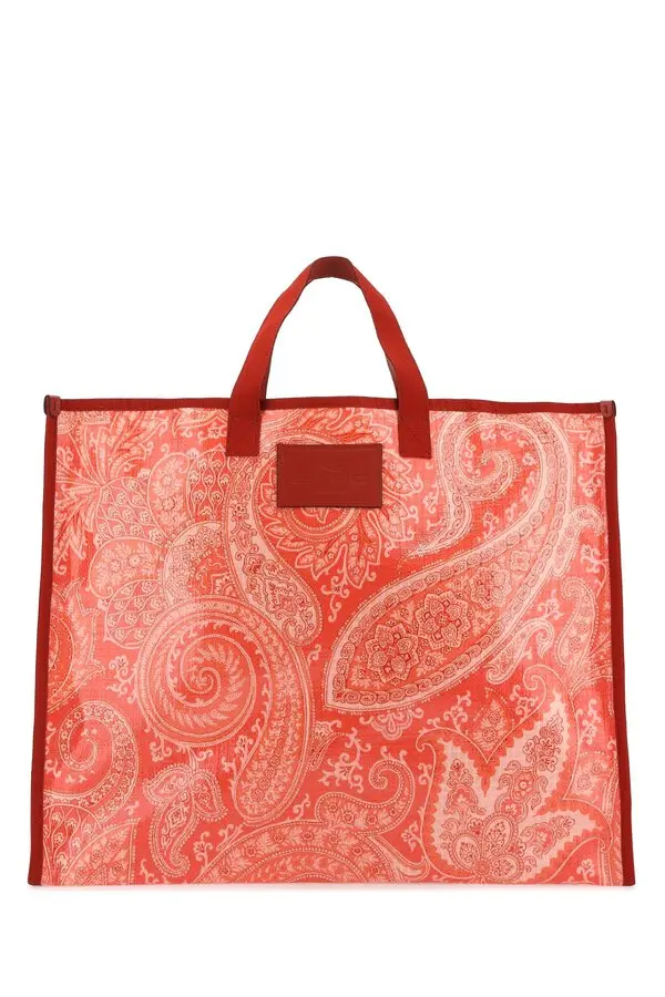 Etro Printed Tote Bag - Multicolor