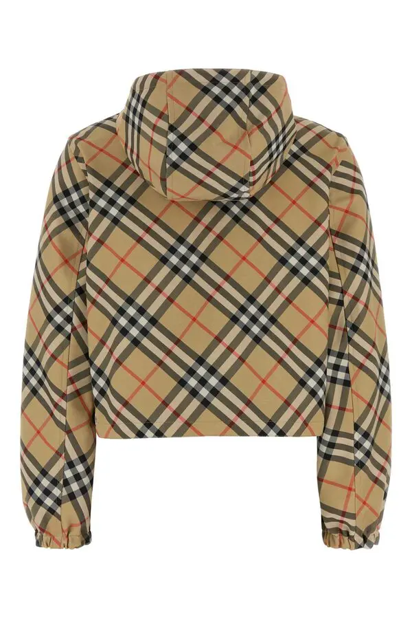 Burberry Embroidered Twill Reversible Jacket
