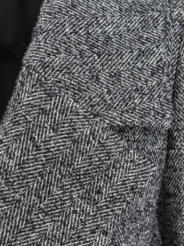 Dior Single-button Bouclé Chevron Blazer