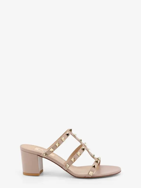 Valentino Garavani Rockstud Leather Sandals - Multicolor