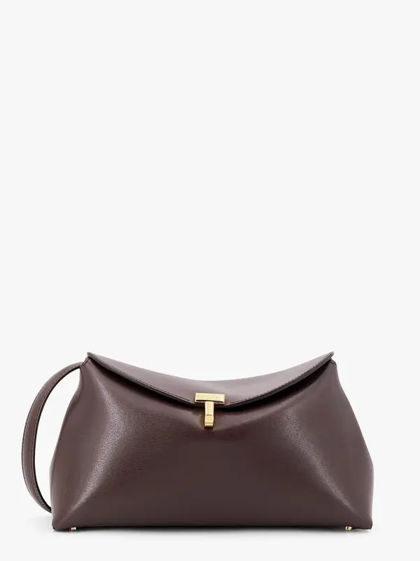 TOTEME T-lock Leather Crossbody Bag - Multicolor
