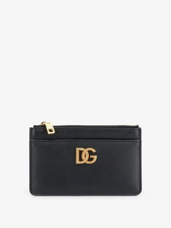 Dolce & Gabbana Leather Card Holder - Multicolor