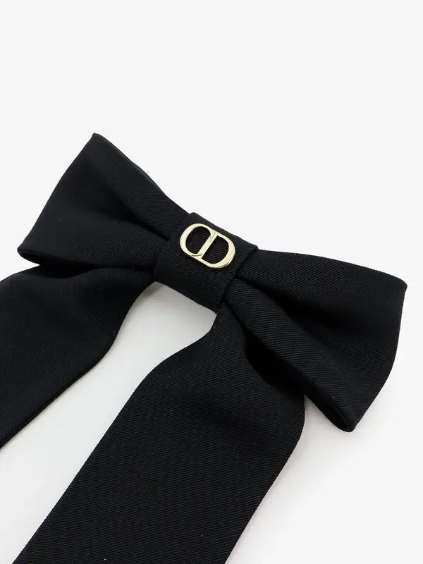 Dior Twist Large Bow Hair Clip