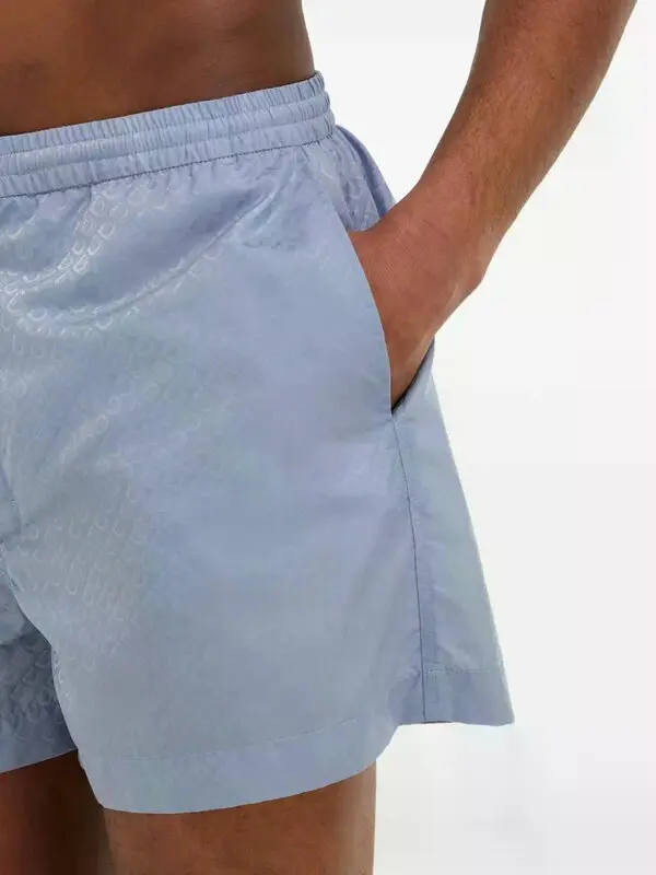 FERRAGAMO Monogram Swim Trunks
