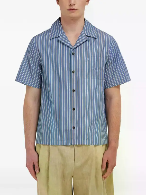FERRAGAMO Short-sleeve Poplin Shirt