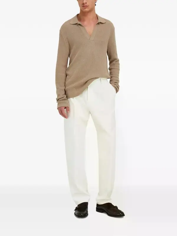 FERRAGAMO Long-sleeve Polo Shirt