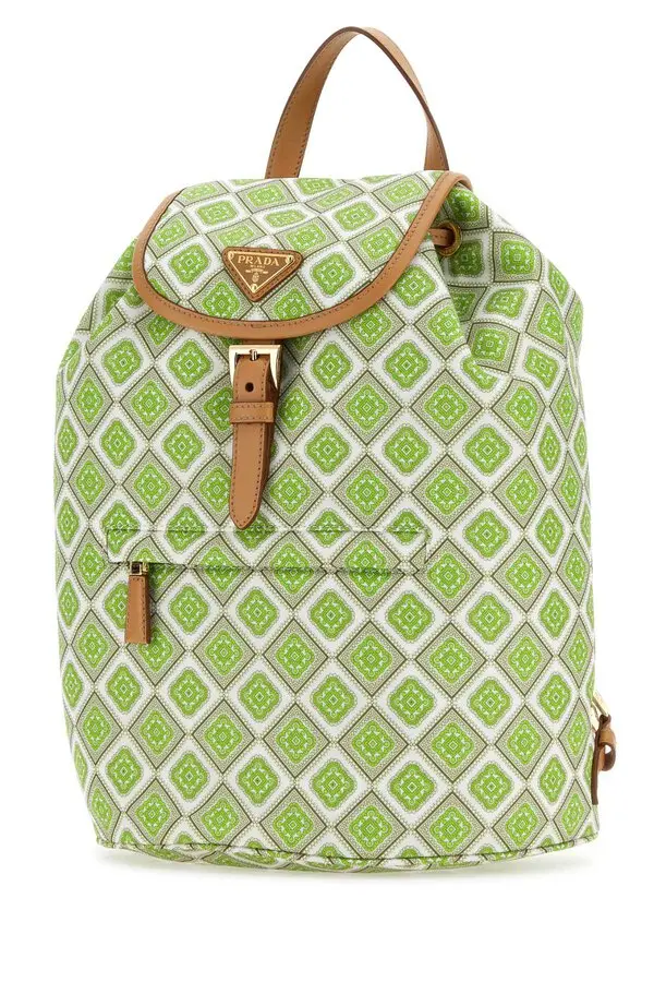 Prada Printed Re-nylon Backpack