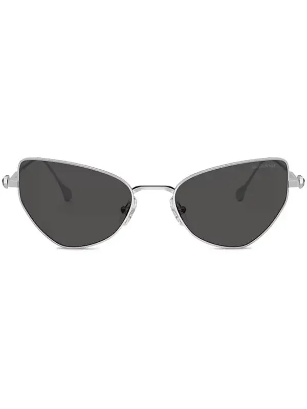 SWAROVSKI Cat-eye Sunglasses - Silver