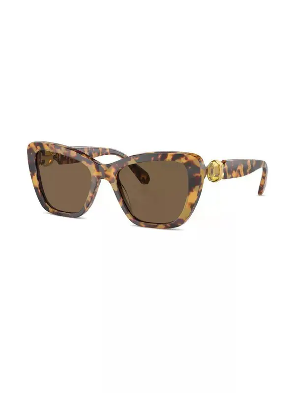 SWAROVSKI Oversized Frame Sunglasses