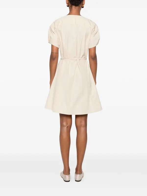 Loewe Cotton Short Dress - Multicolor