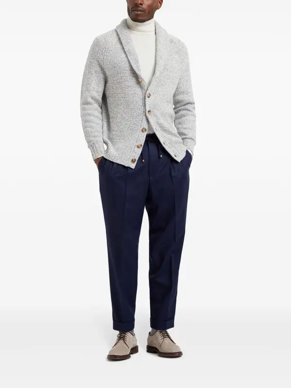 Brunello Cucinelli Wool Trousers - Multicolor