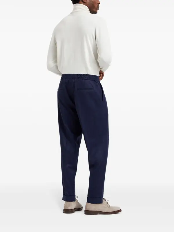 Brunello Cucinelli Wool Trousers - Multicolor