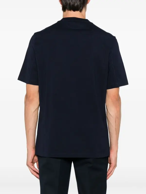 Brunello Cucinelli Logo Cotton T-shirt