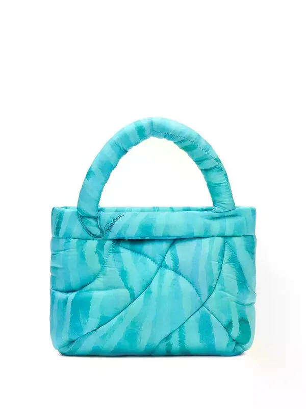 Roberto Cavalli Firenze Quilted Tote Bag