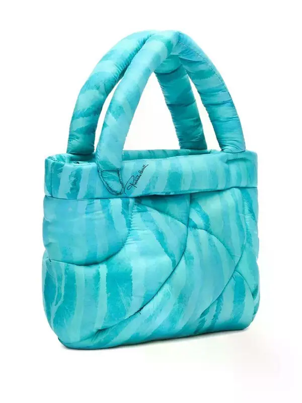 Roberto Cavalli Firenze Quilted Tote Bag