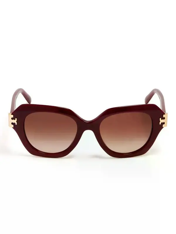 Tory Burch Eleanor Sunglasses - Red