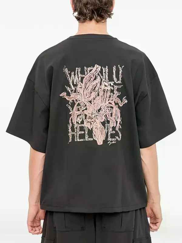 SONGZIO Embroidered Polyptych T-shirt