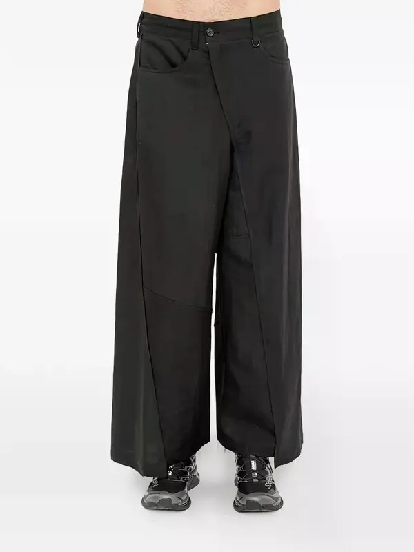SONGZIO Biascut Wide-leg Trousers - Black
