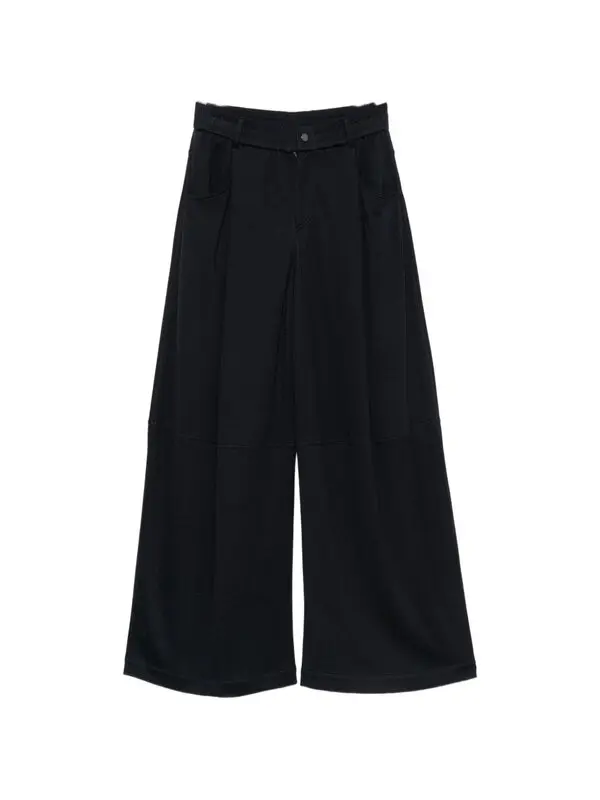 Brunello Cucinelli Cotton And Silk Blend Trousers