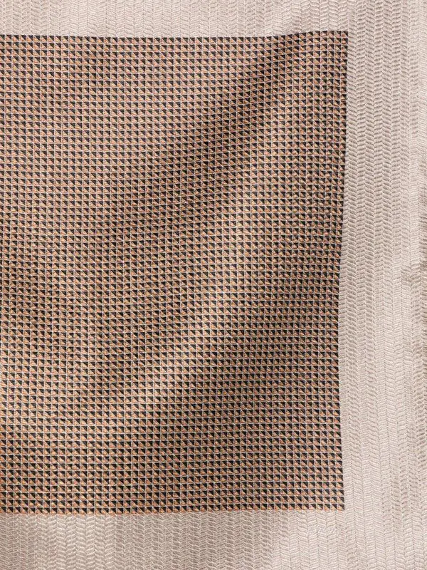 Brioni Pritned Silk Foulard