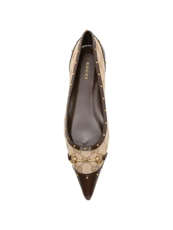 Gucci Savoy Ballet Flats - Beige