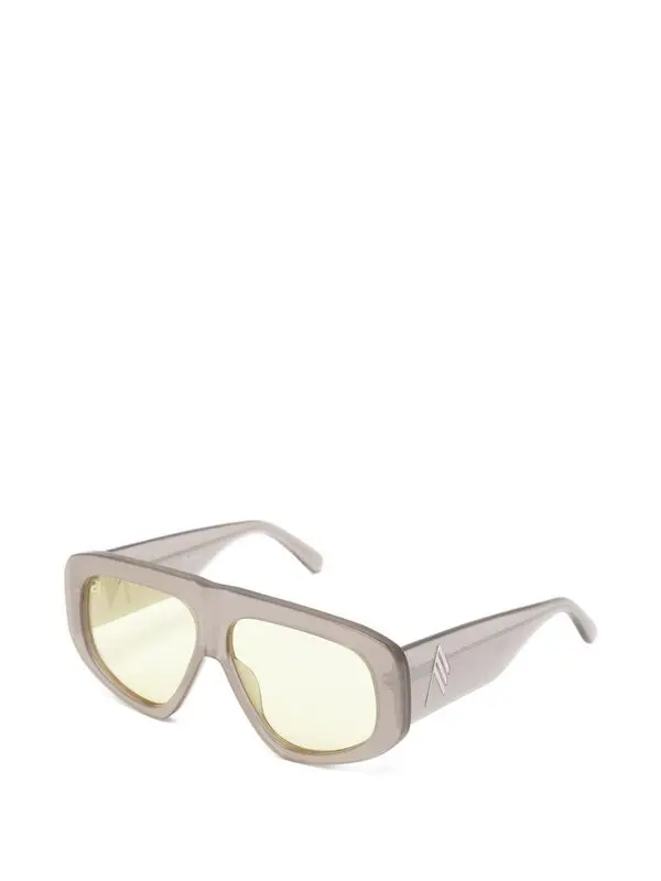 Attico Tone Geometric Frame Sunglasses