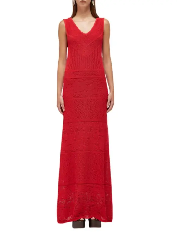 BLUGIRL Crochet Maxi Dress