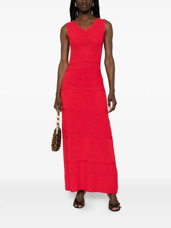BLUGIRL Crochet Maxi Dress