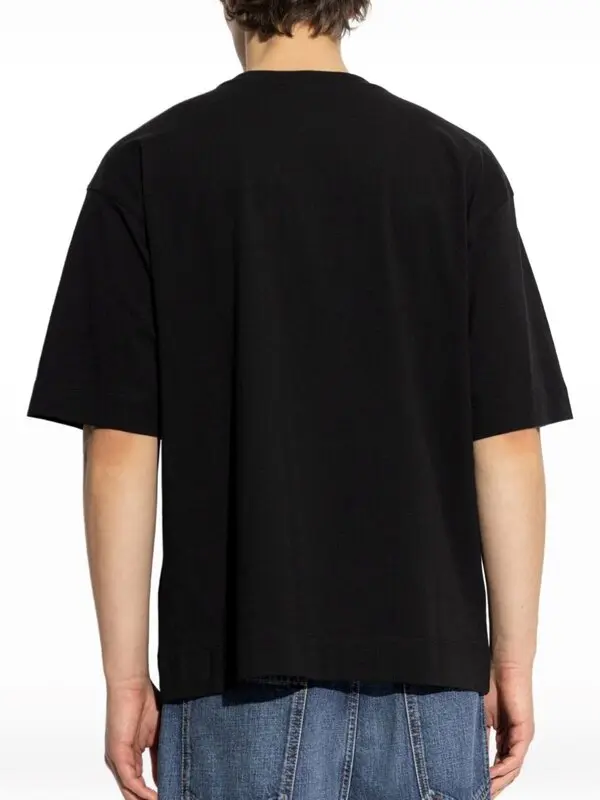 Dries Van Noten Cotton T-shirt - Black