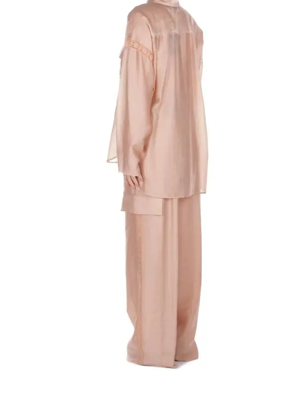 BLUGIRL Lace Trimmed Cargo Trousers