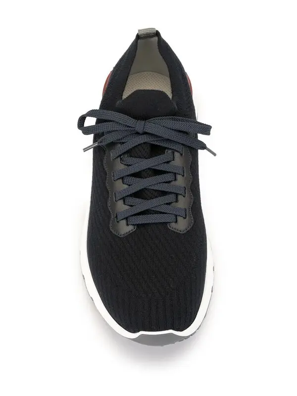 Brunello Cucinelli Cotton Lace-up Sneakers