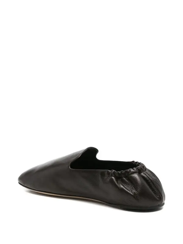 THE ROW Casa Leather Loafers
