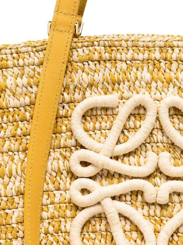 Loewe Medium Rafia Tote - Multicolor