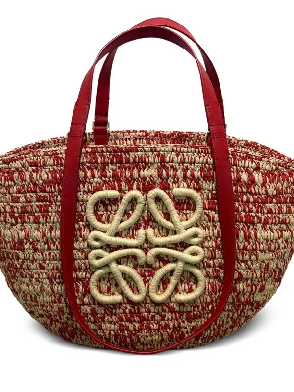 Loewe Medium Rafia Tote