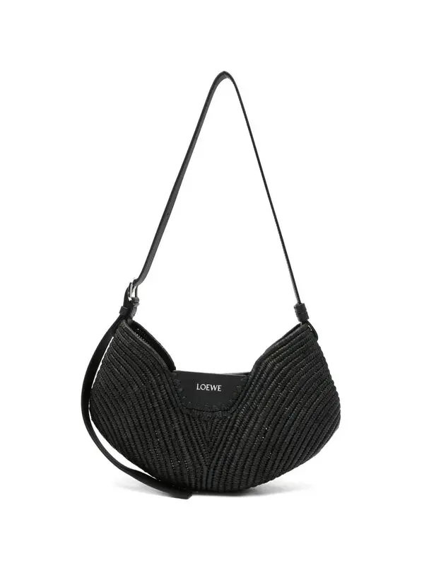 Loewe Medium Raffia Shoulder Bag - Multicolor