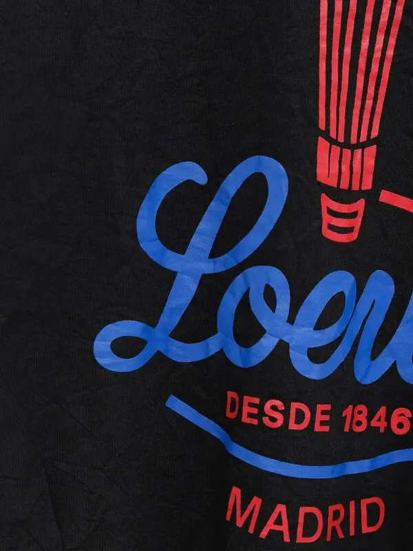 Loewe Graphic Print Cotton T-shirt