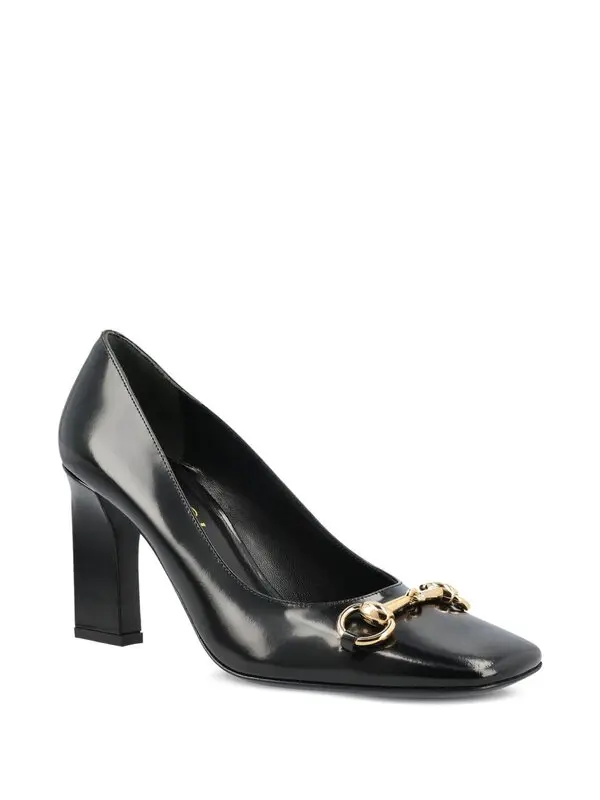 Gucci Leather Pumps With Horsebit Detail