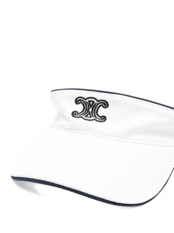 Celine Triomphe Visor Hat
