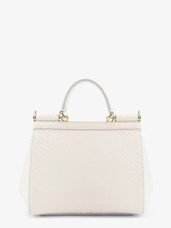 Dolce & Gabbana Sicily Python Handbag - Multicolor