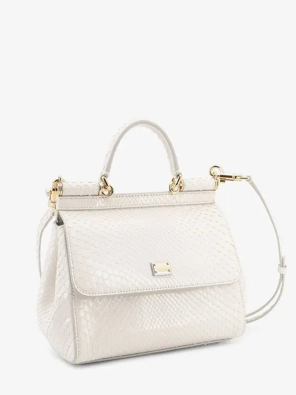 Dolce & Gabbana Sicily Python Handbag - Multicolor